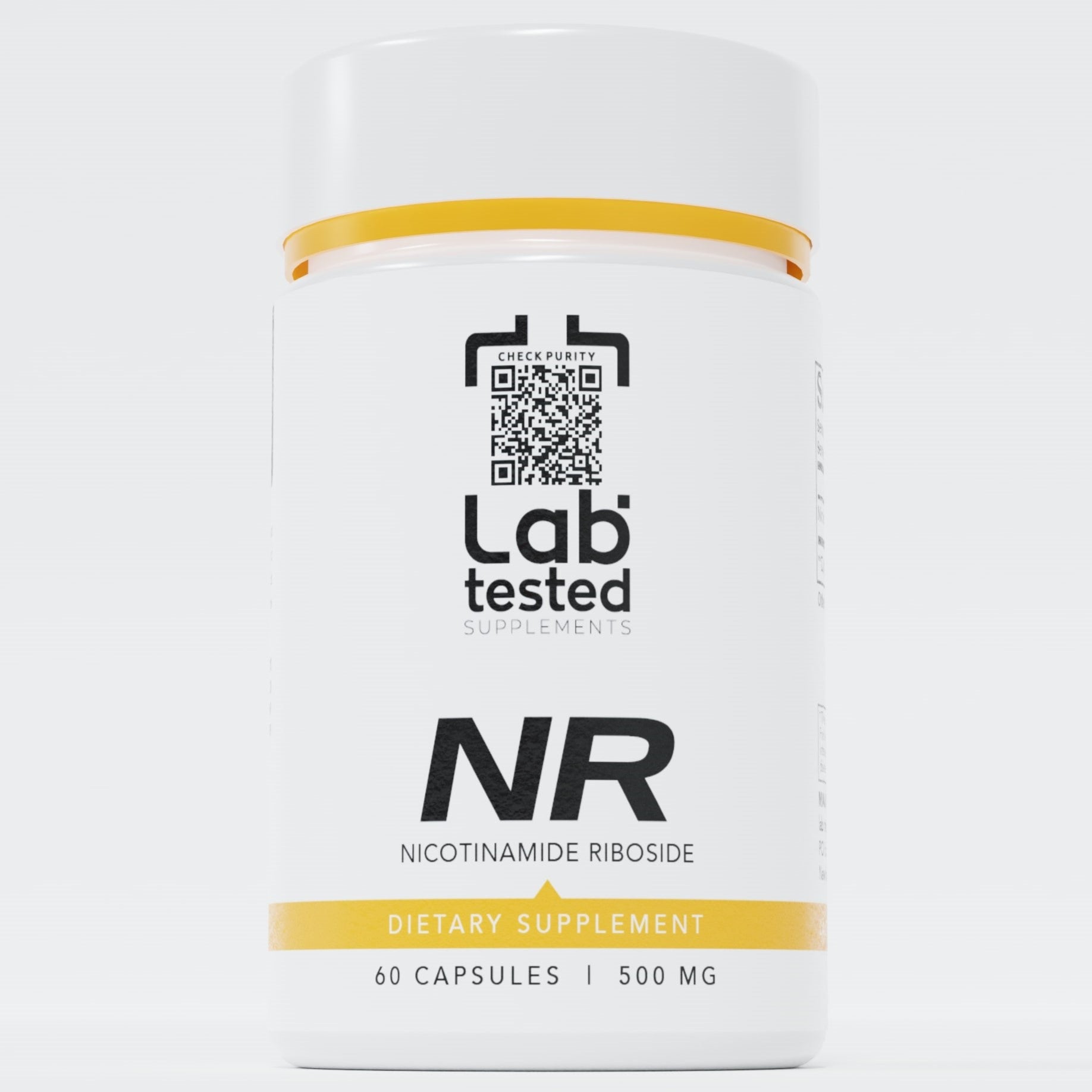 (NR) Nicotinamide Riboside - 60 500mg capsules – Lab Tested Supplements