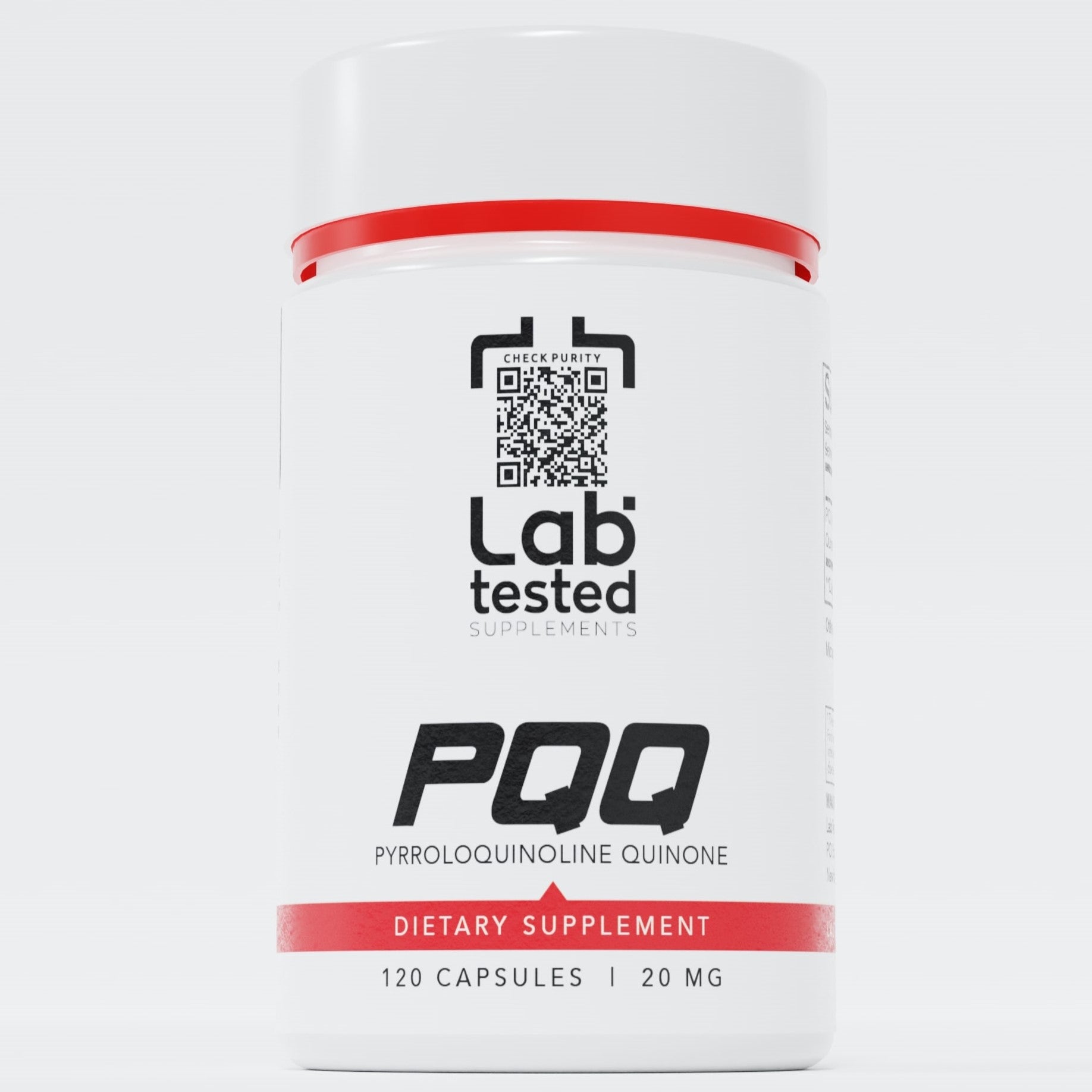 PQQ - 120 20mg capsules – Lab Tested Supplements