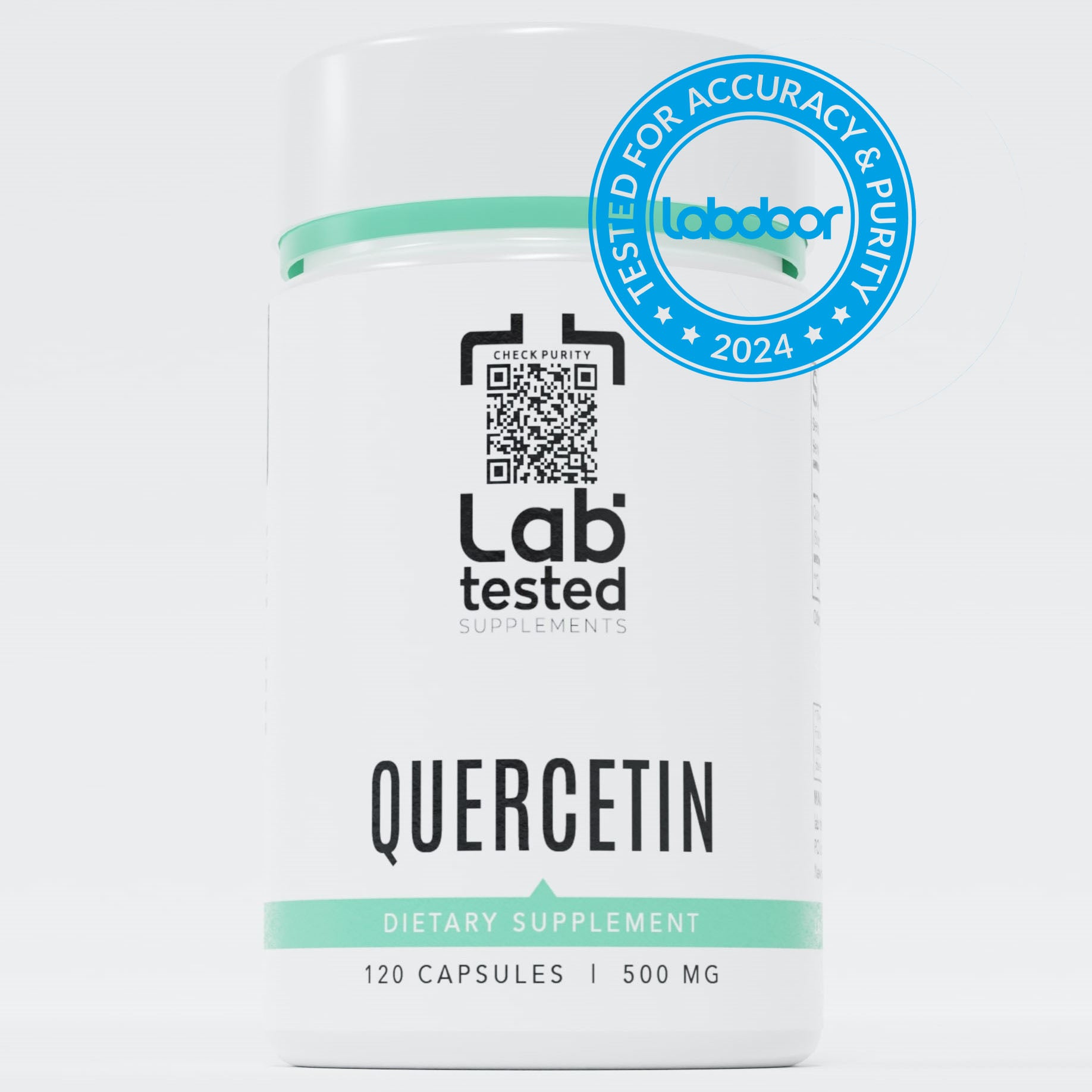 Quercetin - 120 500mg capsules – Lab Tested Supplements