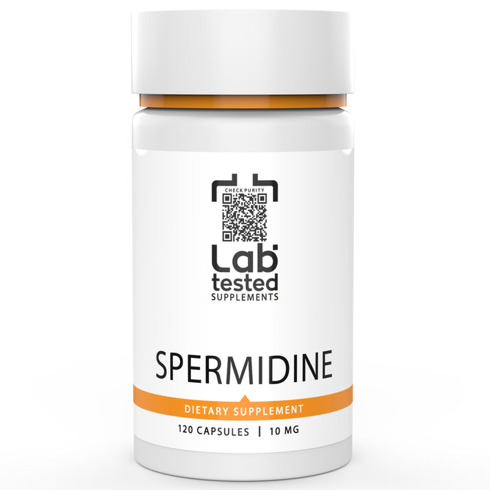 Spermidine 3HCL - 120 10mg capsules - 4 month supply – Lab Tested ...